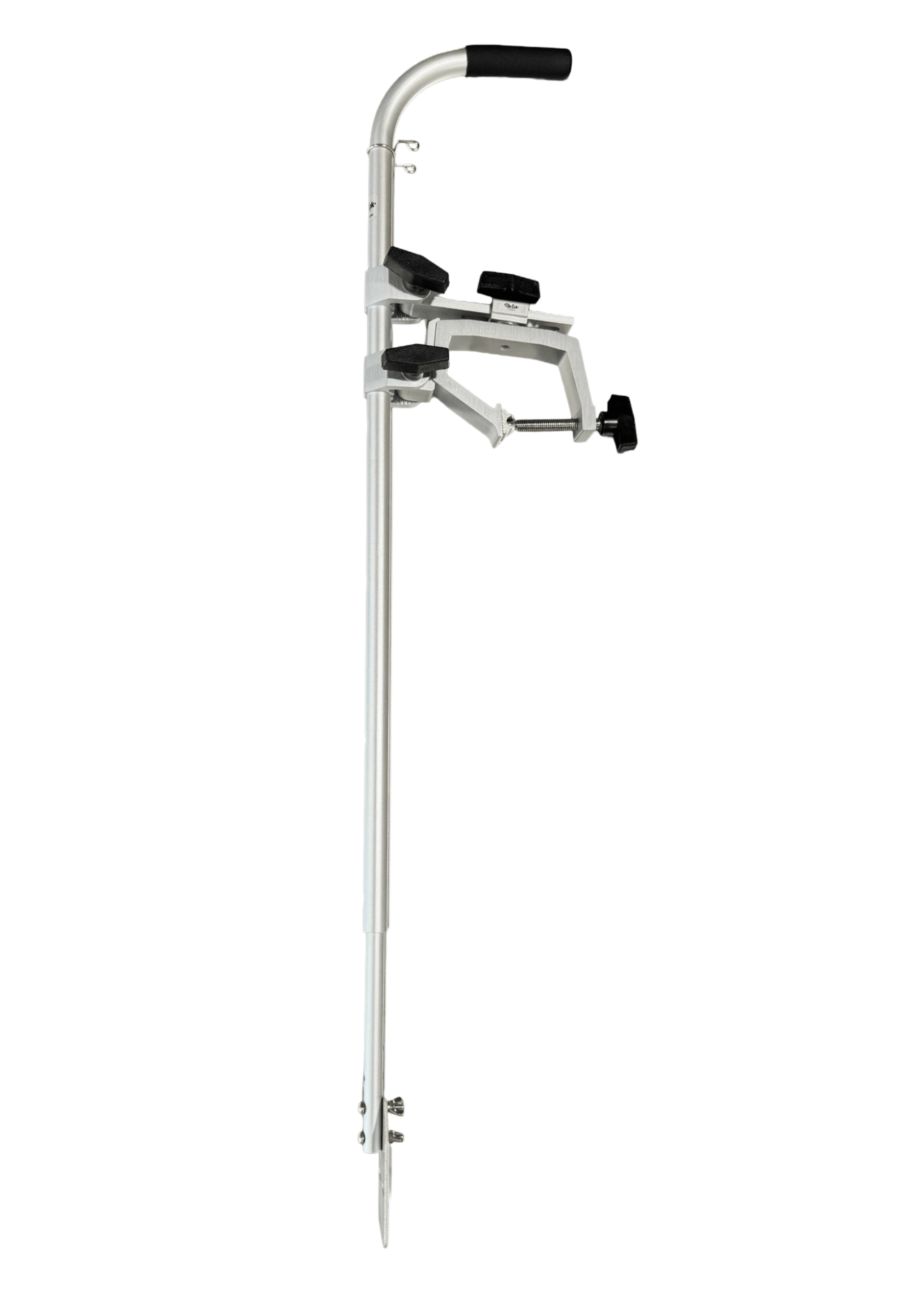 Telescoping Transducer Pole w/ Handle, Speed Adapter & Gunnel Clamp ...